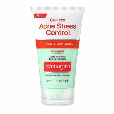 ACNE STRESS CONTROL NEUTROGENA SCRUB – Norimakeup